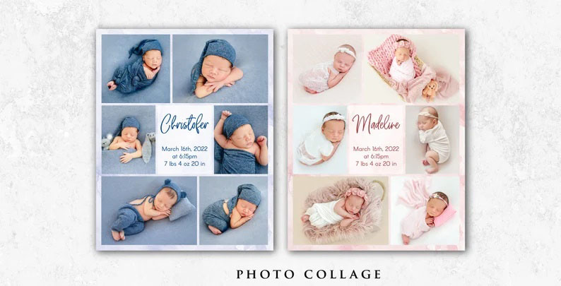 Baby photo Collage - Pix Perfect Print